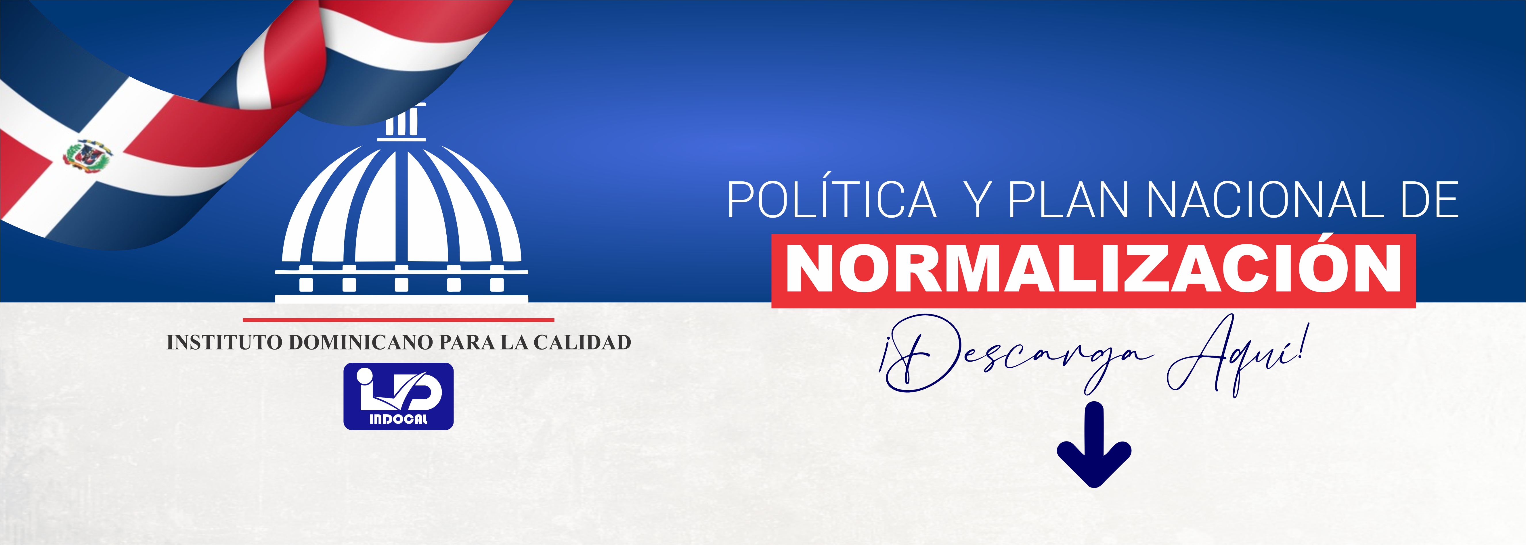 Política y Plan Nacional de Normalización - INDOCAL